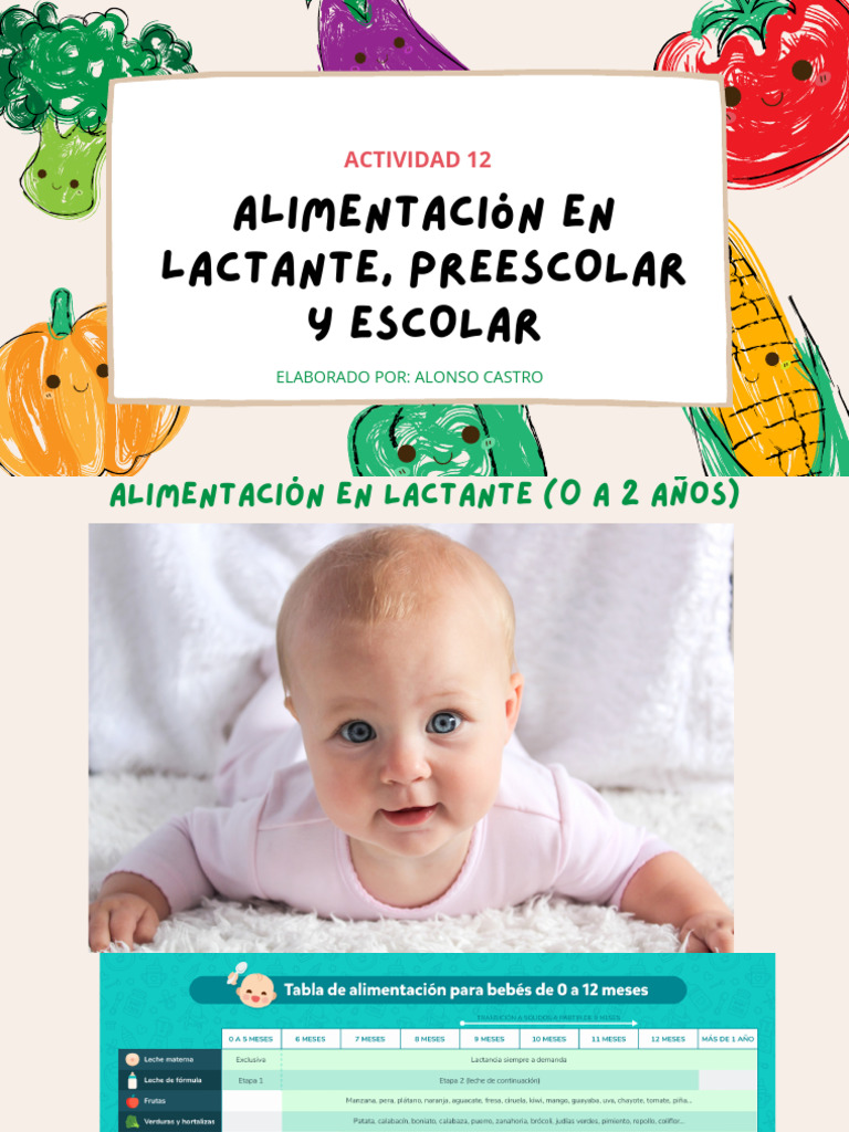 Guía de Alimentación Infantil por Edad | PDF | Salud y bienestar