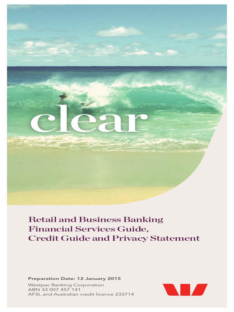 Westpac Financial Services Guide 2015 | PDF | Insurance | Loans