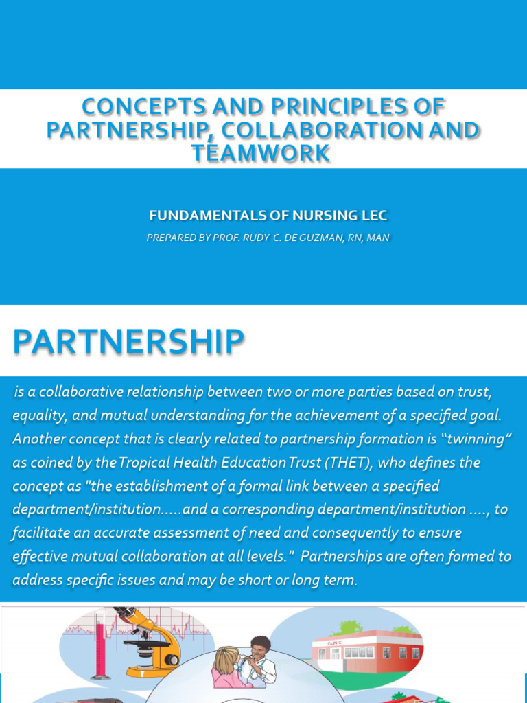 Ppt11concepts and Principles of Partnership Collaboration and | PDF ...