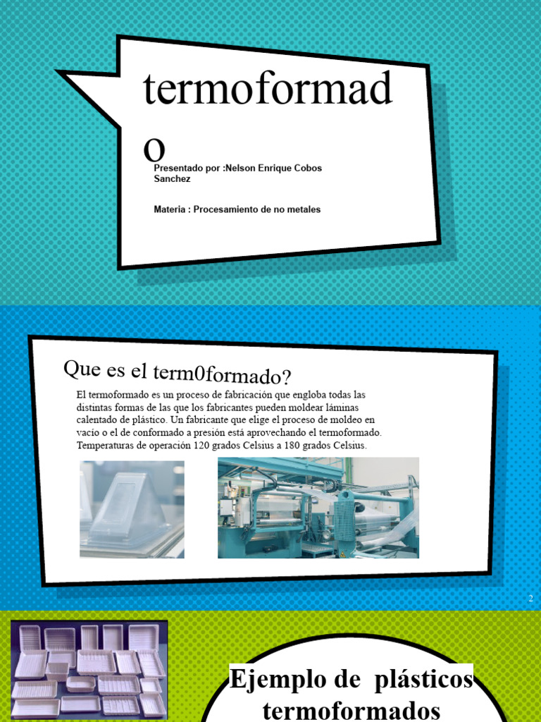 TERMOCONFORMADO | PDF | El plastico | Procesos de negocio