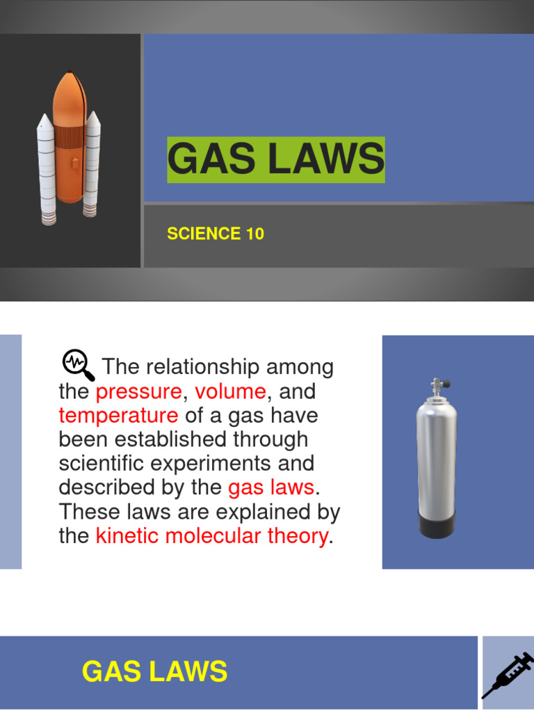 L1.2 Gas Laws | PDF | Gases | Atmosphere