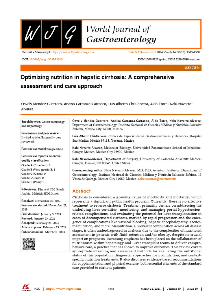 Cirrosis | PDF | Cirrhosis | Medical Specialties