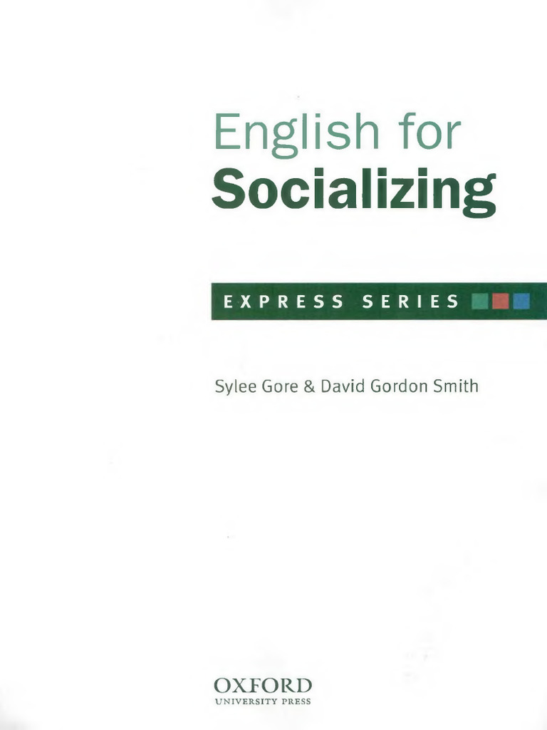 English for Socializing Skills Guide | PDF | Drink
