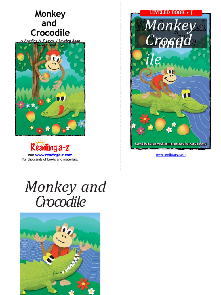 Indian Folktale: Monkey and Crocodile | PDF