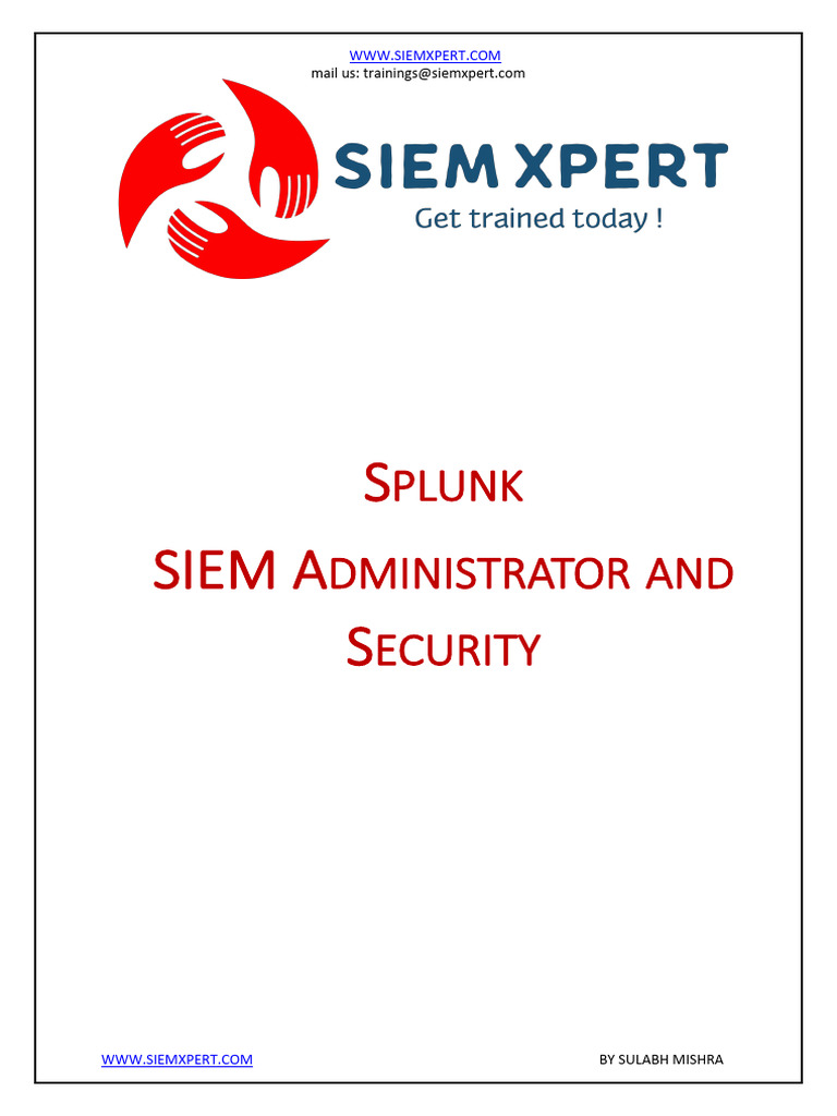 Splunk 20230910-Wa0000 | PDF | Computing | Software
