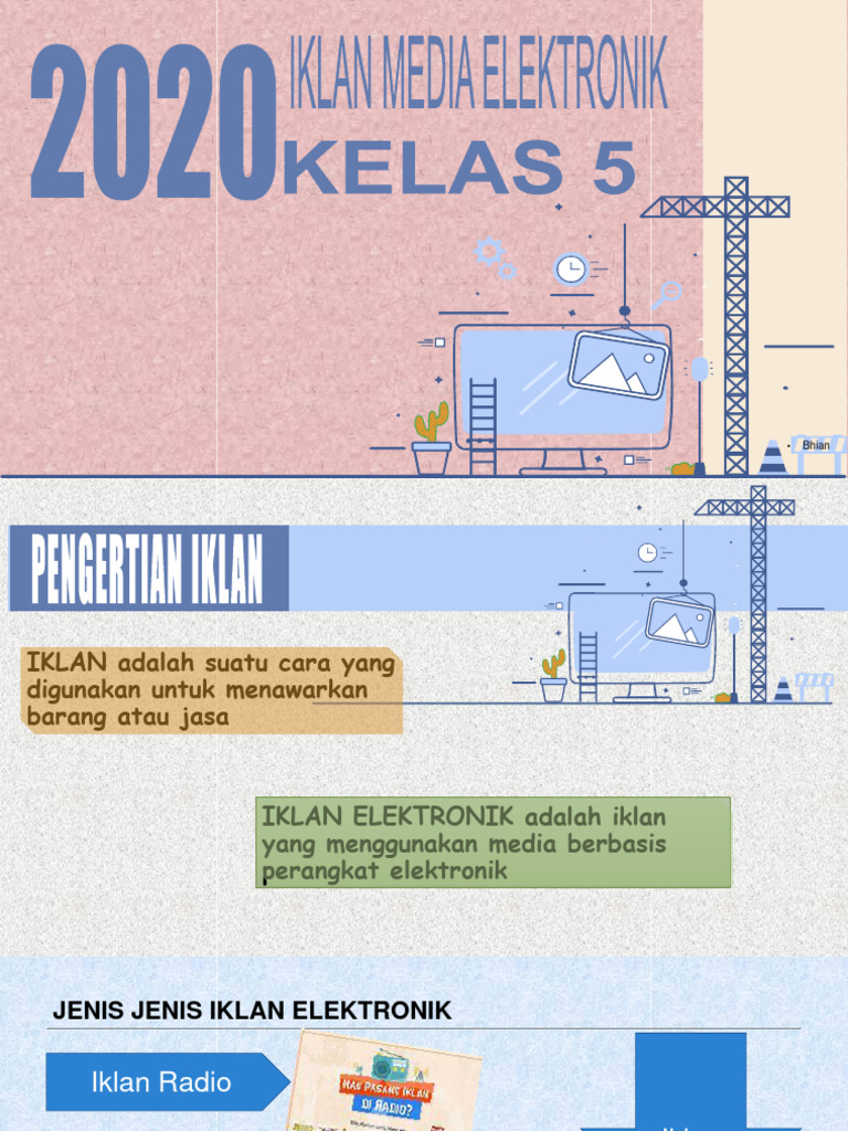 Jenis Iklan Elektronik dan Karakteristiknya | PDF