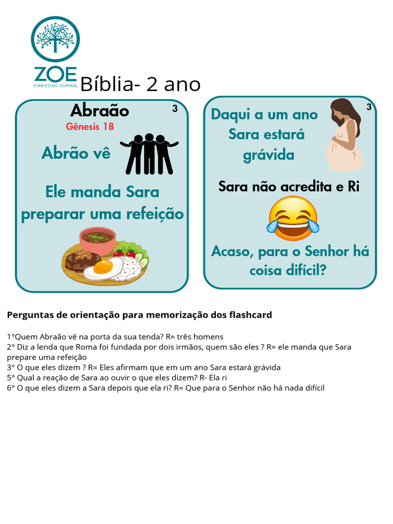 Biblia - 2 ano - (1) | PDF