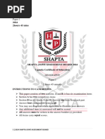 New Curriculum Sample Papers | PDF