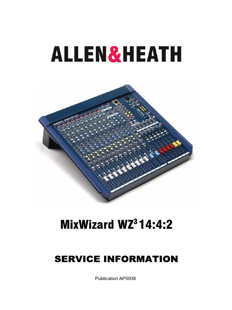 1442 Mixwizard wz3 | PDF | Printed Circuit Board | Power Supply
