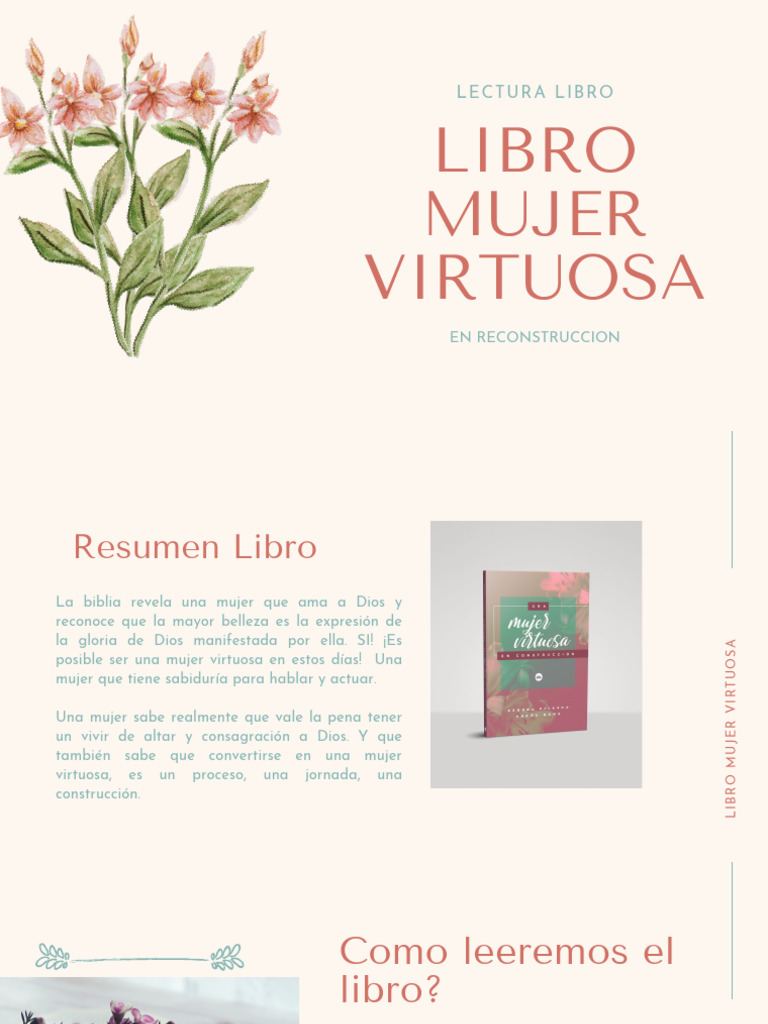 LIBRO MUJER VIRTUOSA | PDF