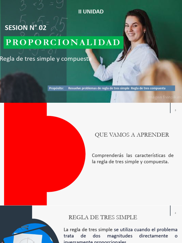 PROPORCIONALIDAD - Regla de Tres Simple y Compuesta | PDF | Matemáticas