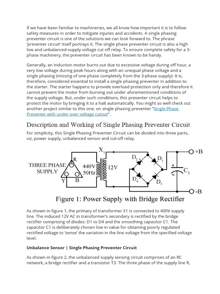 SPP Circuit | PDF | Rectifier | Relay
