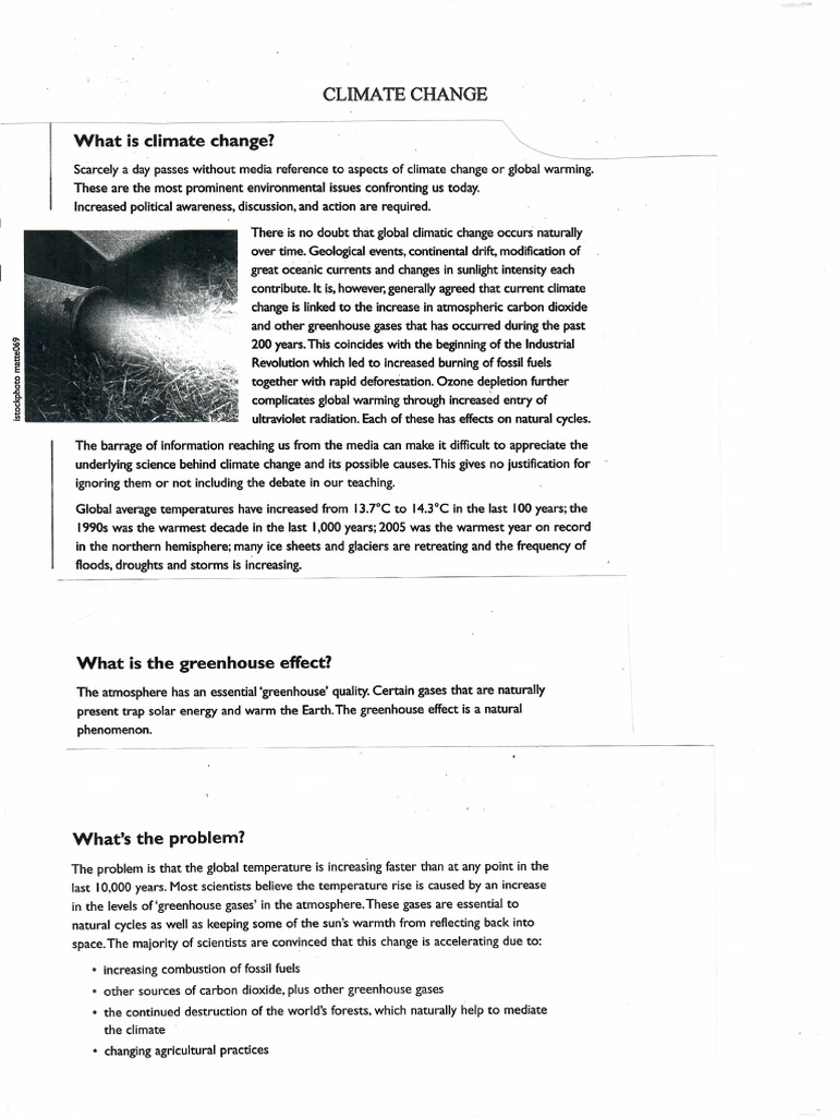 Climate Change 2 | PDF