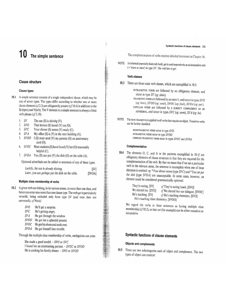 THE SIMPLE SENT Quirk | PDF