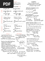 Physics 211 Formula Sheet | PDF | Rotation | Mechanics