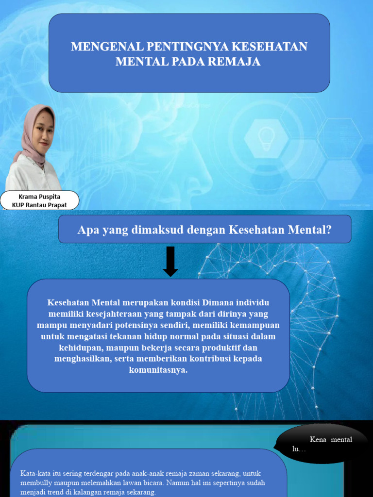 Kesehatan Mental | PDF | Pengembangan Diri