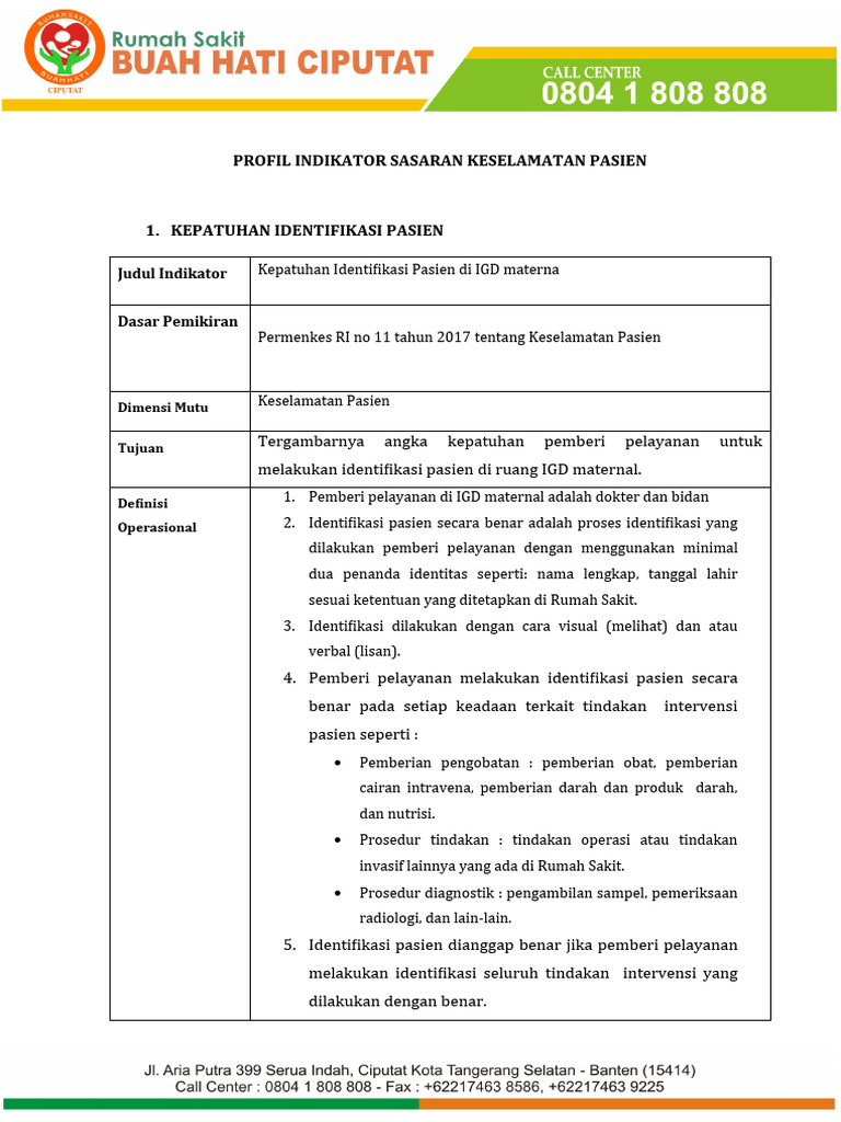 Rev 4 Okt Profil Indikator SKP | PDF | Sains & Matematika
