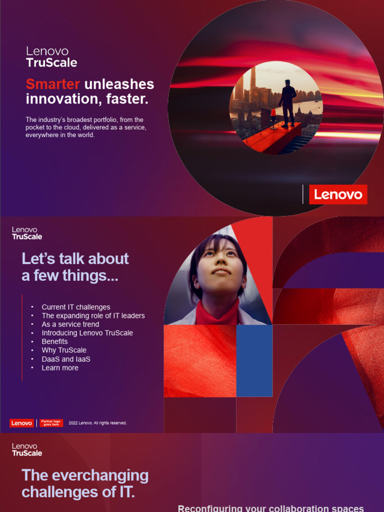 Truscale Customer Presentation | PDF | Cloud Computing | Lenovo