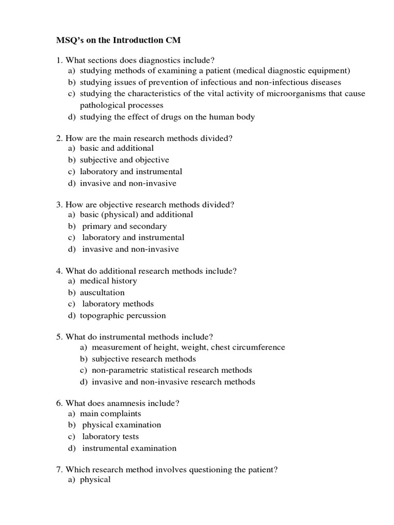 Exam Icm 2024 | PDF | Knee | Heart