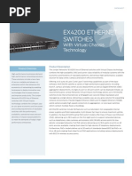 Switch Juniper EX4650 (Datasheet) | PDF | Networking | Multiprotocol ...