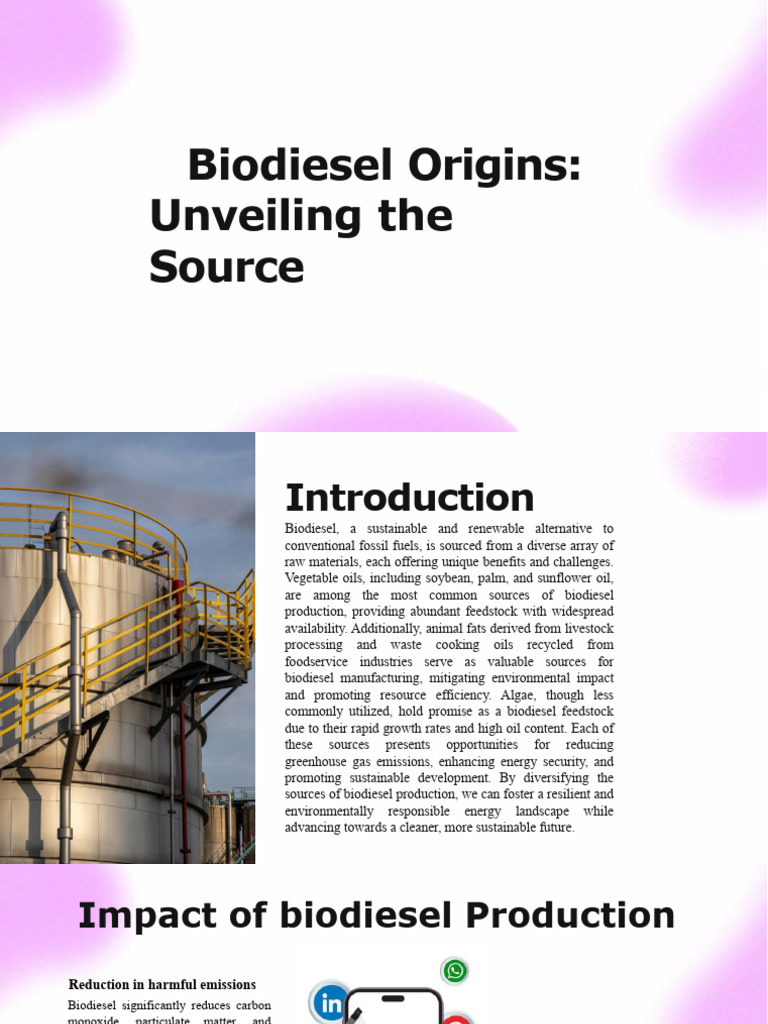 Sources of Biodiesel | PDF | Biodiesel | Algae Fuel