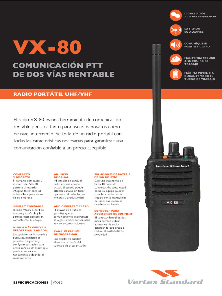 VX 80 | PDF