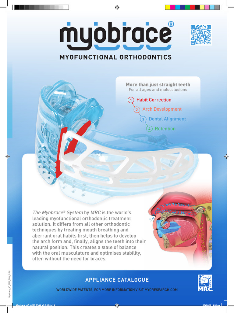 Myobrace AC 0223 ENG v5.0.0 | PDF | Orthodontics | Dental Anatomy