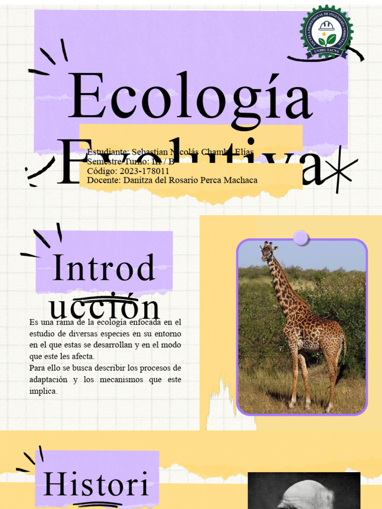 Ecologia Evolutiva | PDF | Evolución | Ecología