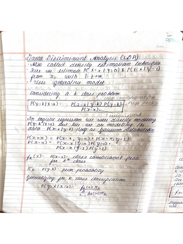 Machine Learning Notes 2 | PDF