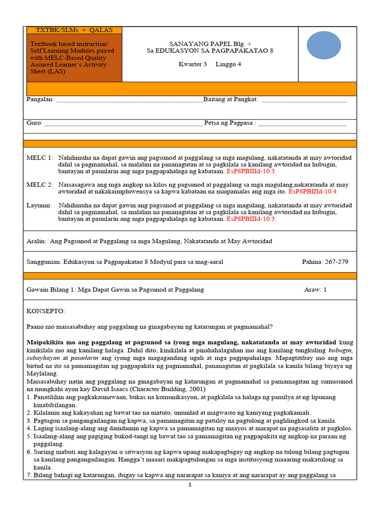 Las Week 4 - Aiza D. Cabundoc | PDF