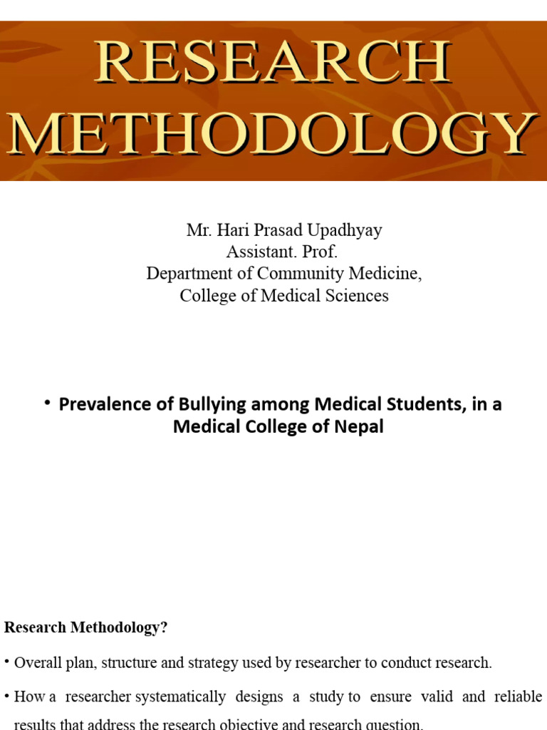 Research Methodology | PDF | Sampling (Statistics) | Systematic Review