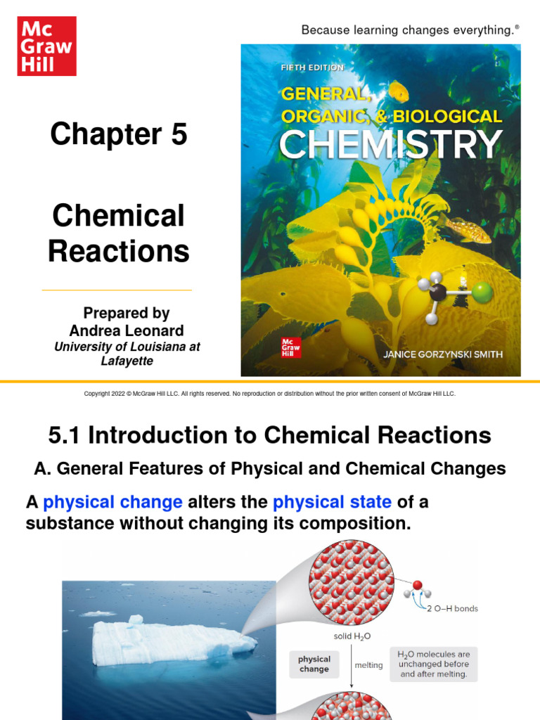 CHE 105 Chapter 5 | PDF | Mole (Unit) | Chemistry