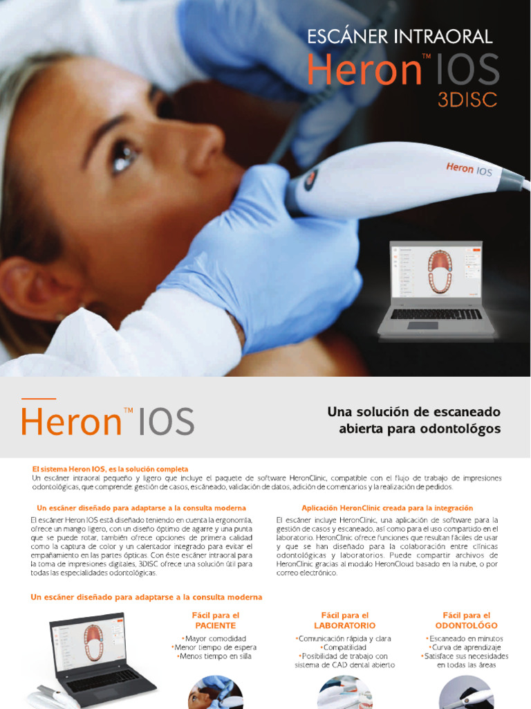 Brochure 3DISC-1 Escaner | PDF