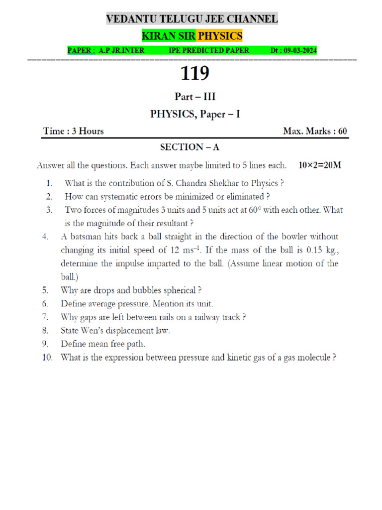 Physics PP | PDF