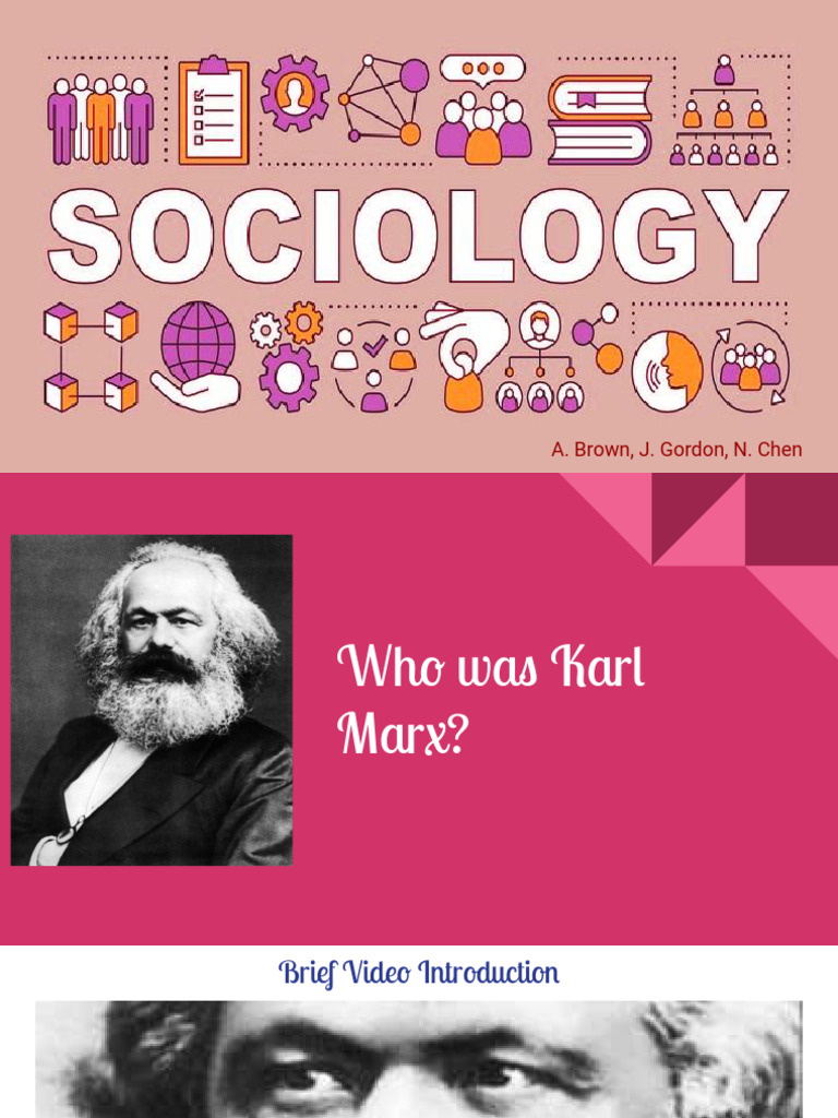 Karl Marx Presentation - Sociology | PDF | Karl Marx | Communism