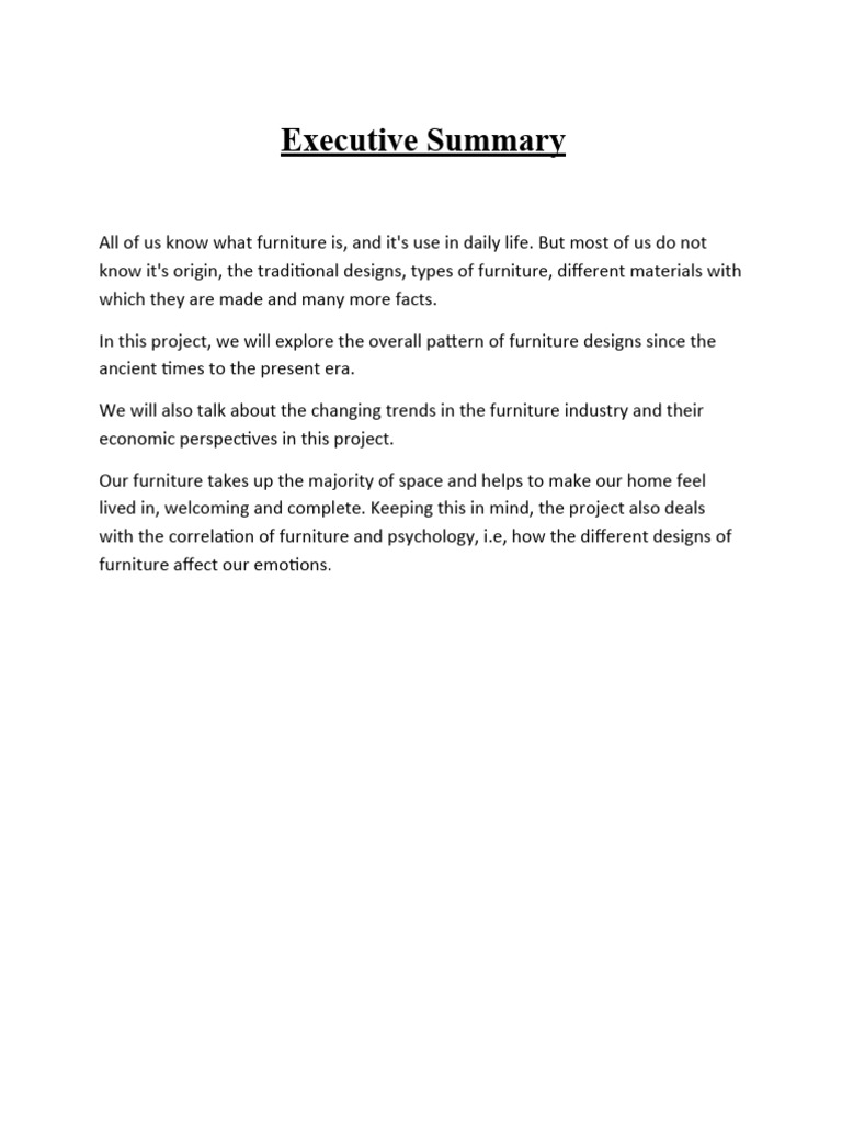 New Executive Summa | PDF | Science & Mathematics