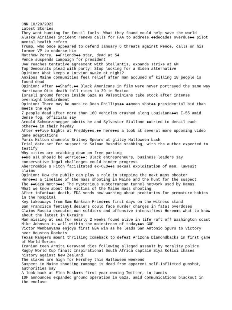 CNN Lite | PDF | Donald Trump | American Government