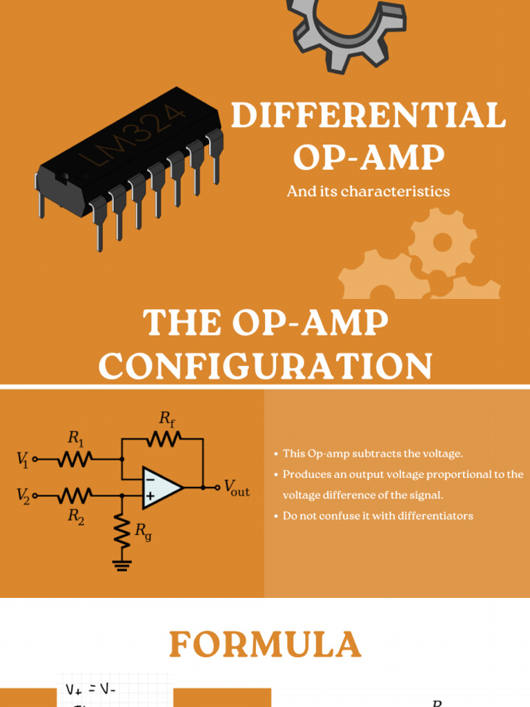 Differential Operational Amplifier | PDF