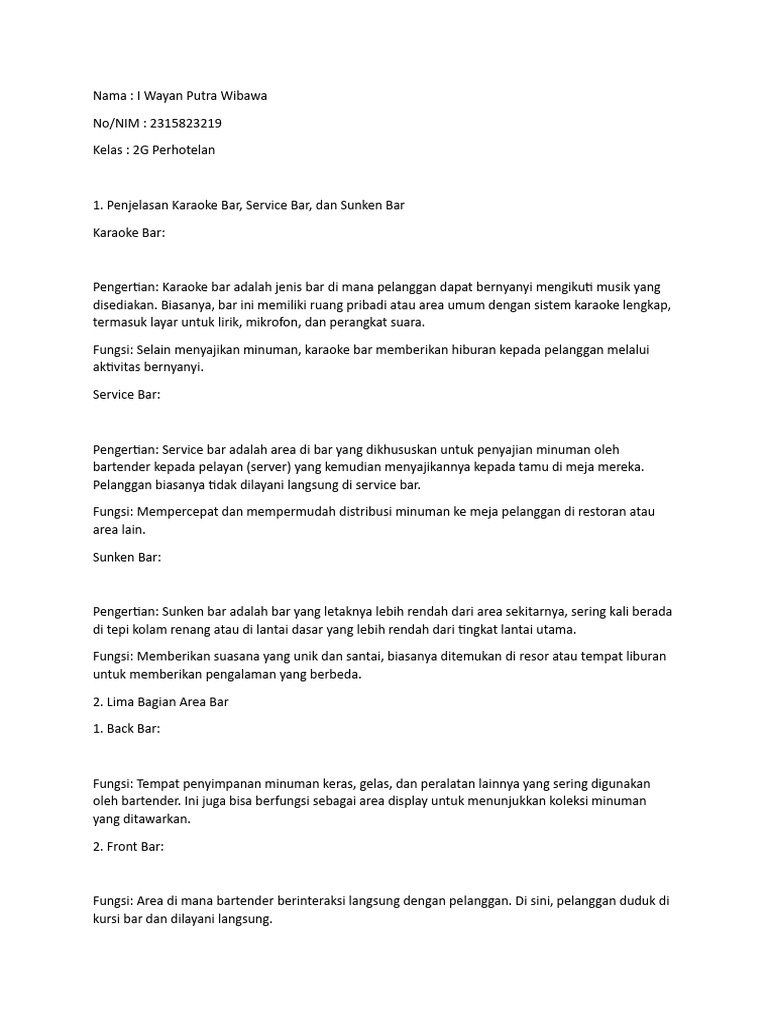 I Wayan Putra Wibawa - 2315823219 - UTS BAR | PDF
