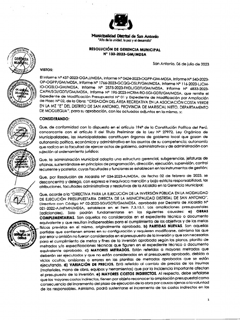 Resol. Modf - Presp01 y AmplPlaz02 | PDF