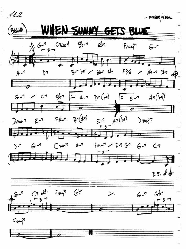 When Sunny Gets Blue | PDF