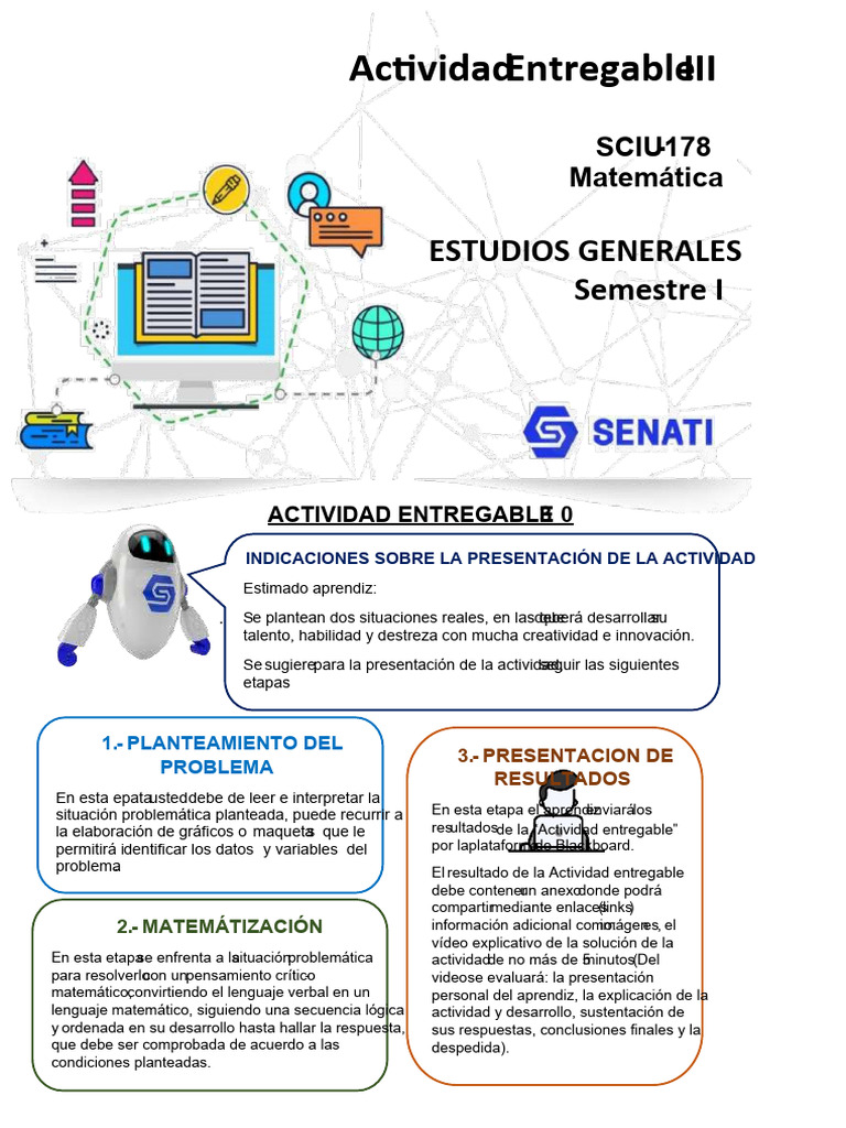 SCIU 178 - ACTIVIDAD ENTREGABLE - 003 Matematica | PDF | Metalurgia | Sector secundario de la ...