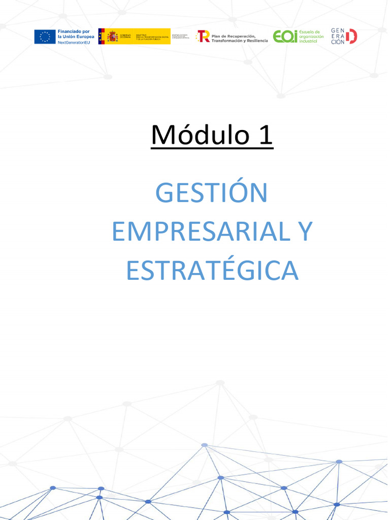 MÓDULO 1_Gestión empresarial y estratégica | Descargar gratis PDF | Computación en la nube ...