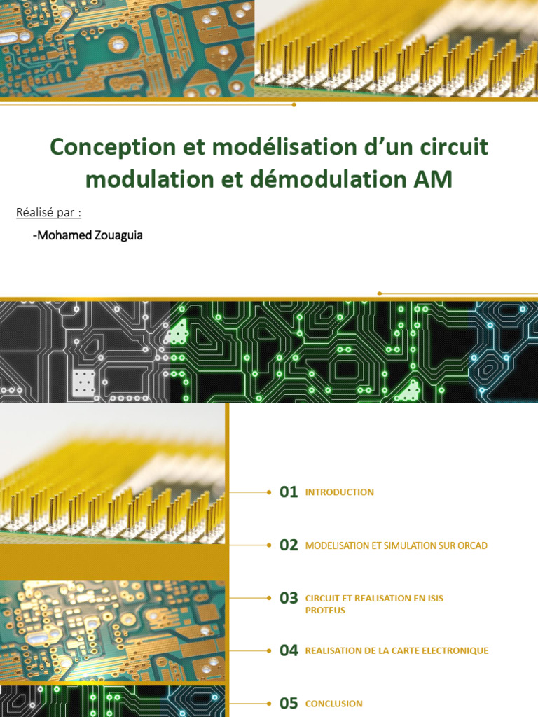Modulation Et Demodulation AM | PDF | Modulation | Circuit imprimé
