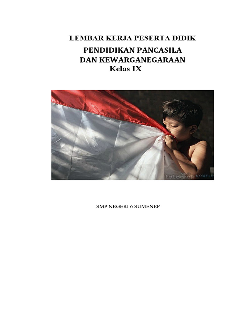 LKPD PPKN Ix | PDF | Karier & Perkembangan