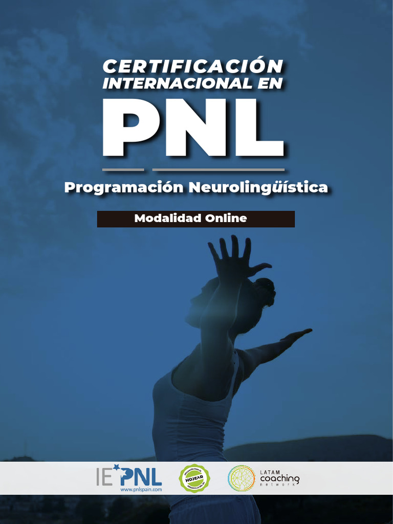 Brochure PNL 2020 - 1 | PDF | Hipnosis | Programación neurolingüistica