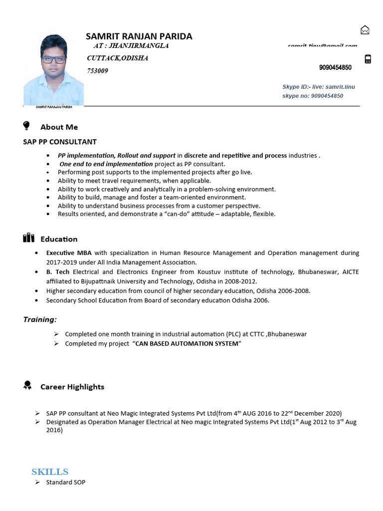 Updated CV | PDF | Consultant | Computing