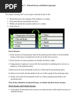National Income and Related Aggregates - CBSE Notes For Class 12 Macro ...