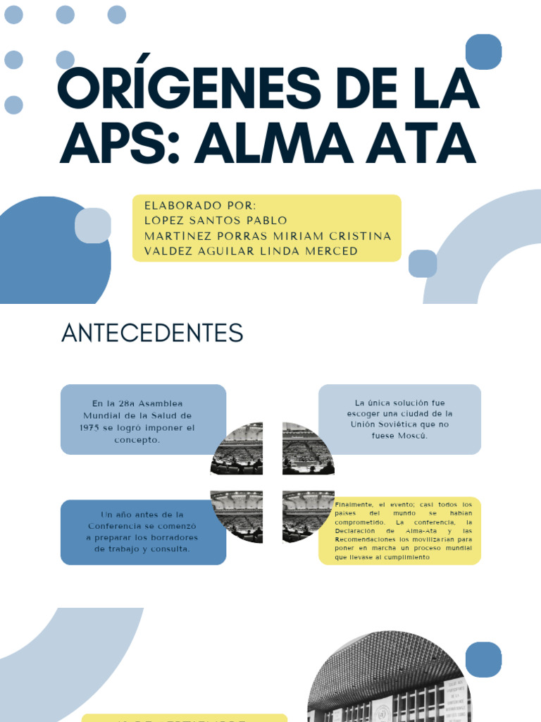Orígenes de La APS | PDF