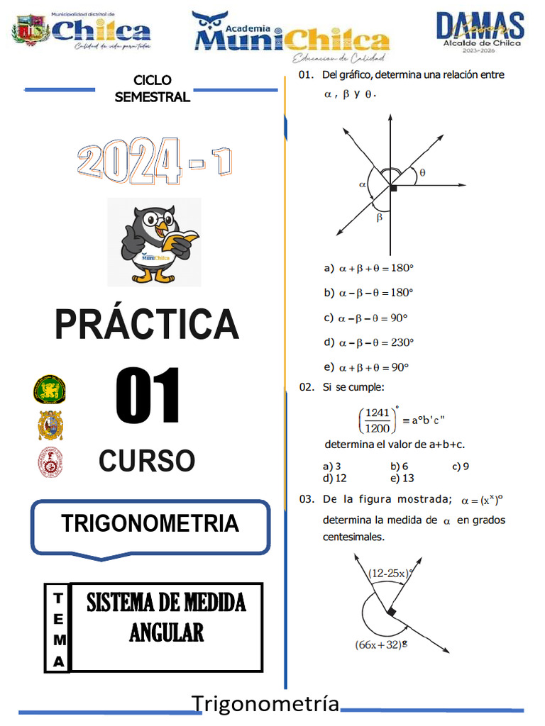 Trigo - Sema 1 (Sem) | PDF | Métodos y materiales de enseñanza